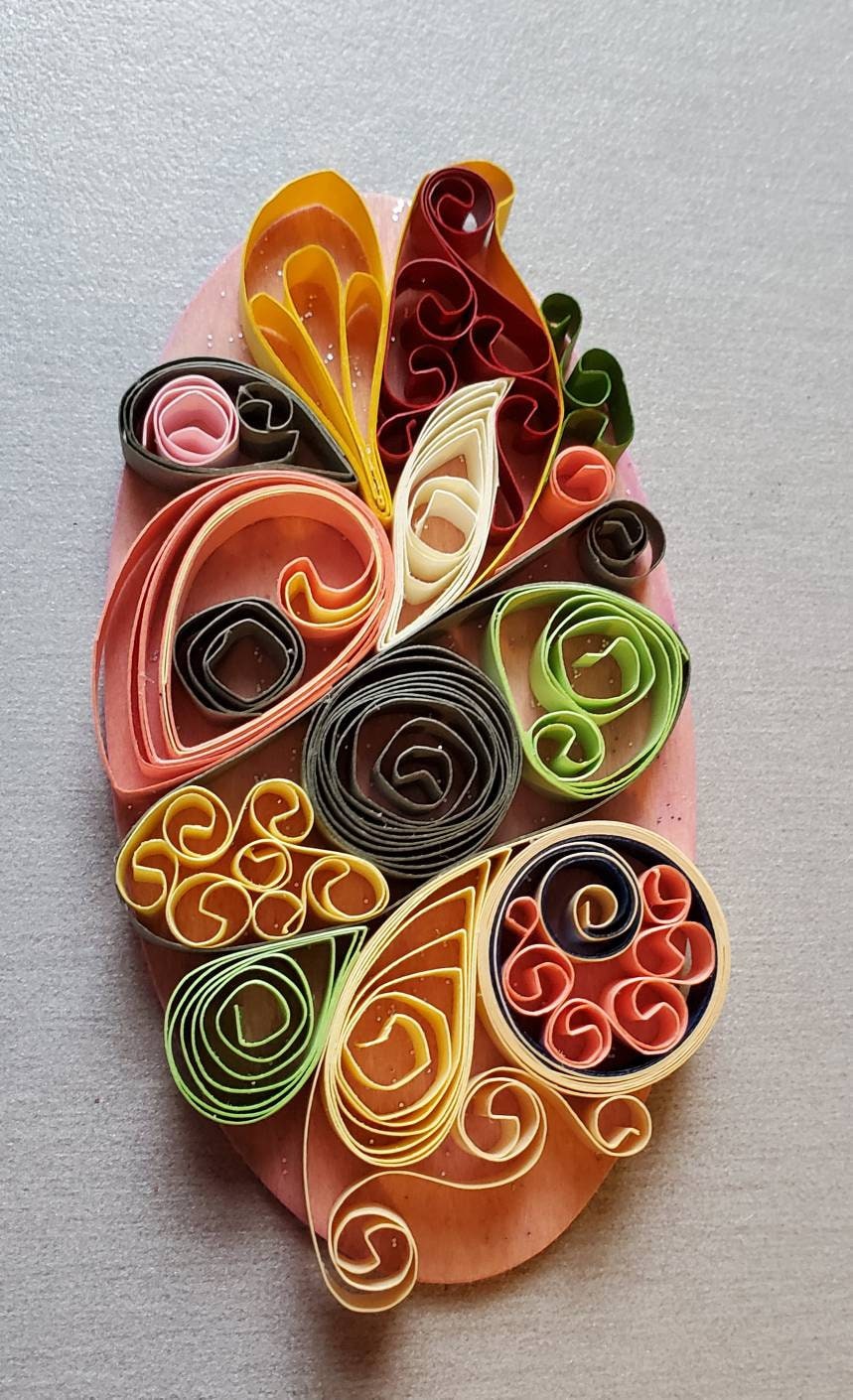Wood Quilling Refrigerator Magnets - Etsy