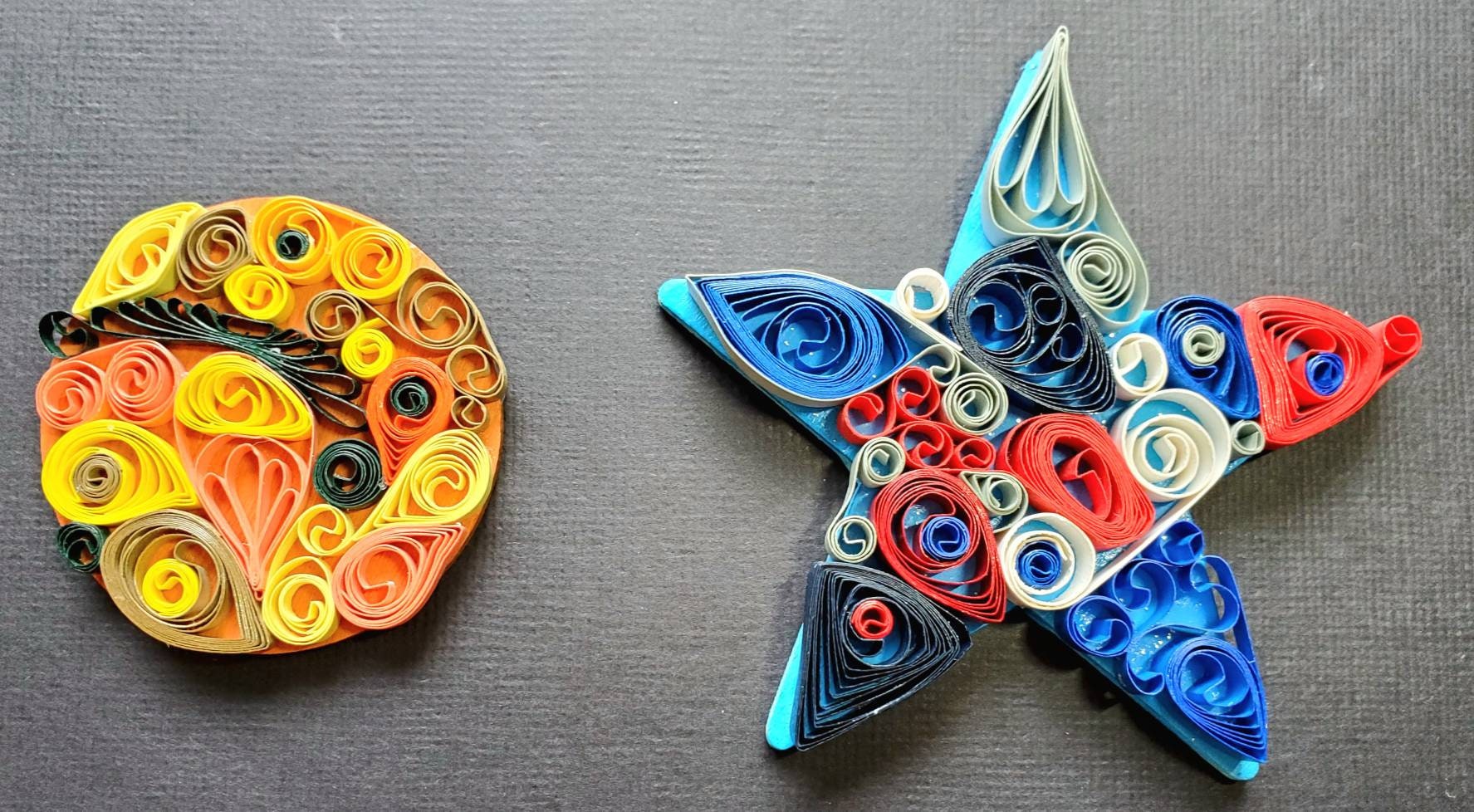 Wood Quilling Refrigerator Magnets - Etsy