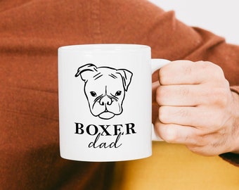 Funny Boxer Dad Mug. Boxer Dad Gift. Mug for Boxer Dad. Boxer - Etsy