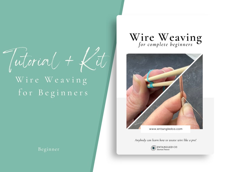 Wire Weaving Kit for Complete Beginners Learn How to Weave - Etsy