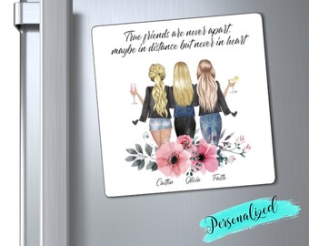Best Friend Magnet Funny Magnet Kitchen Magnet Magnet - Etsy