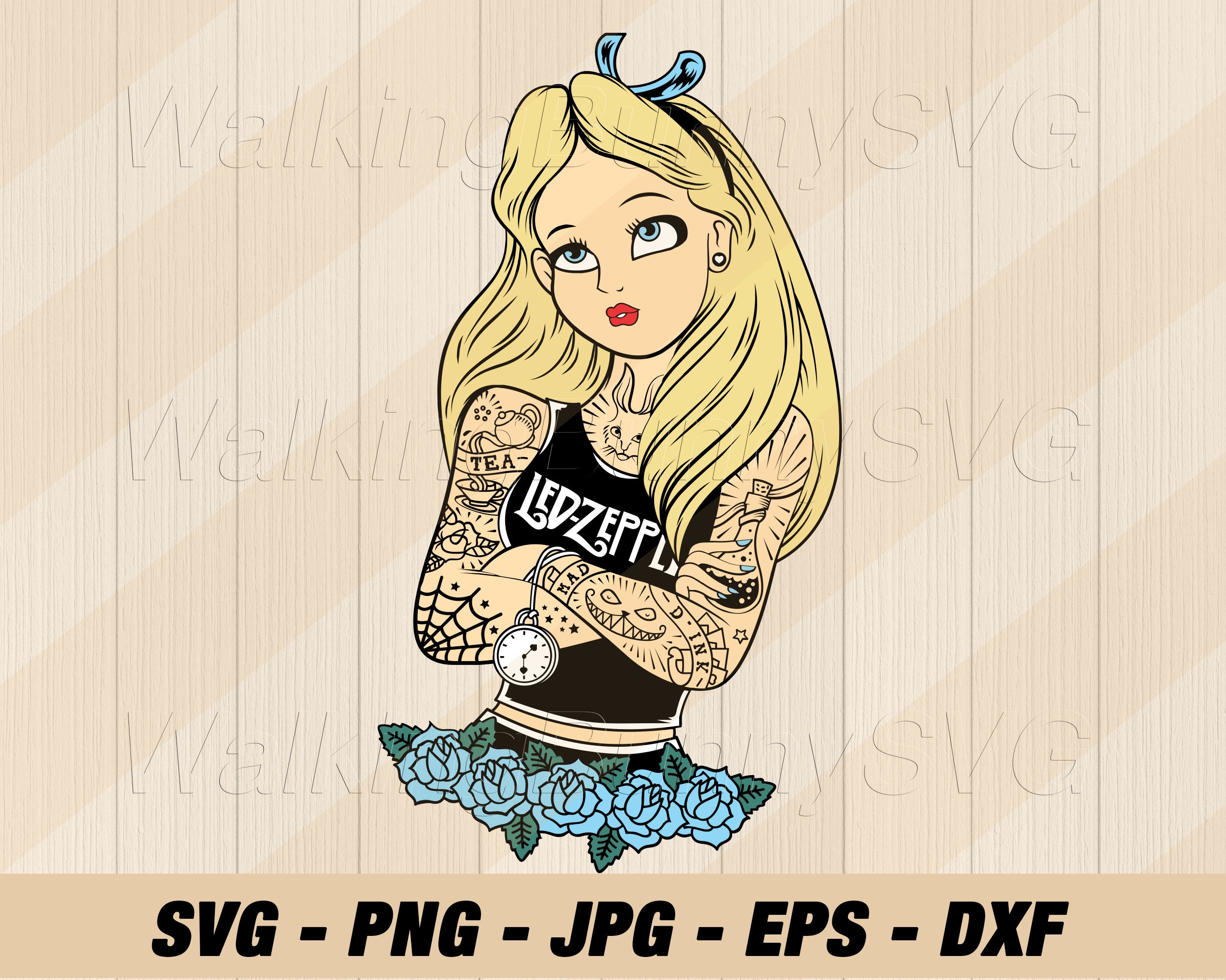 Punk Disney Alice In Wonderland