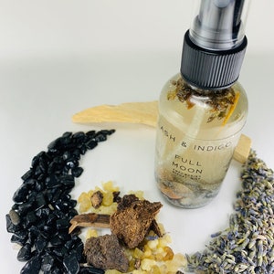 Full Moon Ritual Mist Moon Water Spray Energy Cleansing - Etsy