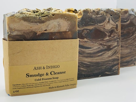 Smudge & Cleanse Soap Cold Process Soap Bar Soap Witch | Etsy