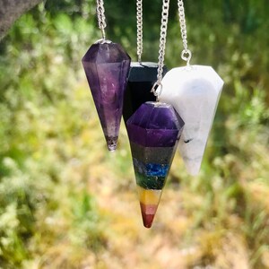 Crystal Pendulum Divination Pendulum Moonstone Pendulum - Etsy