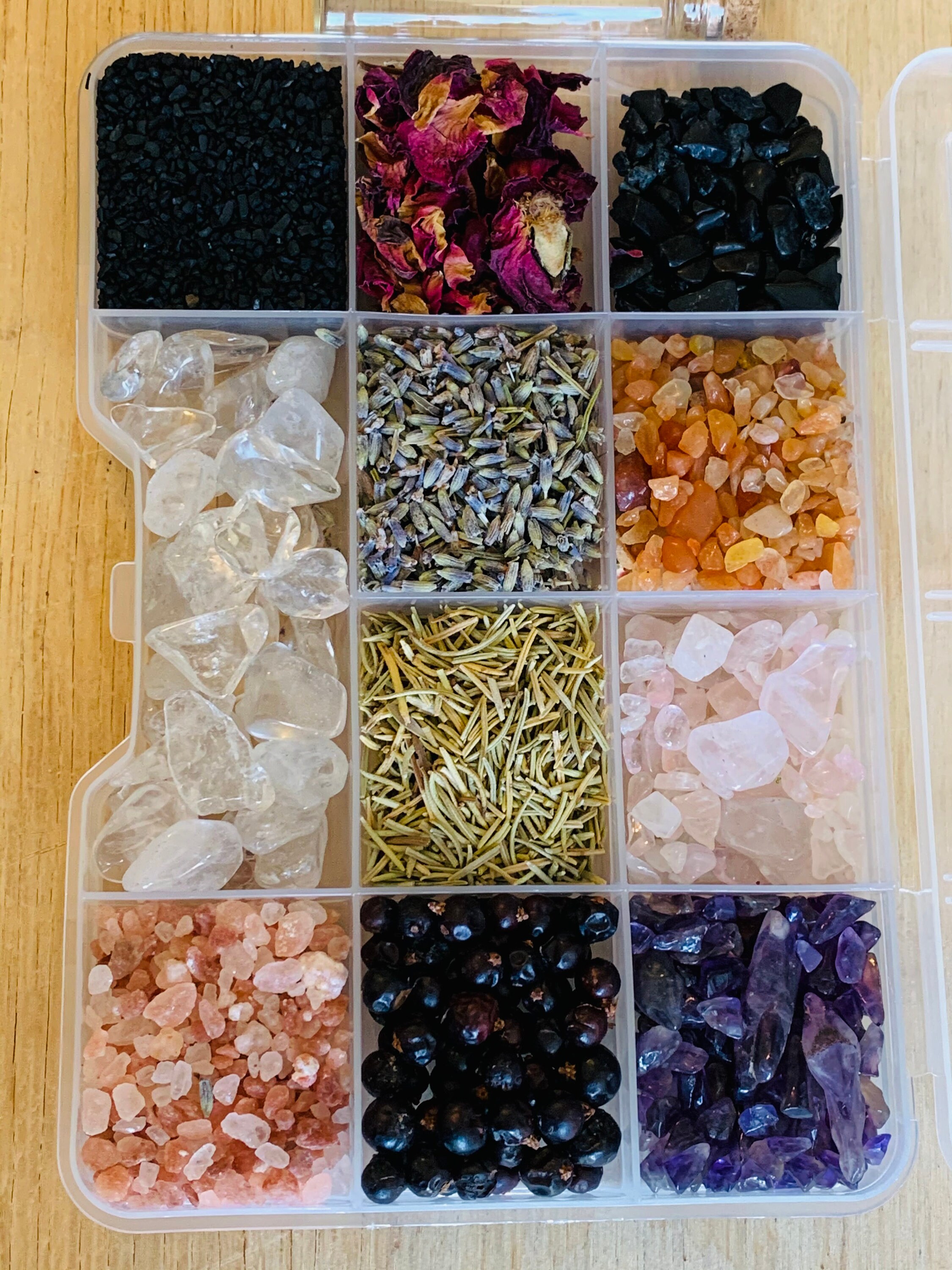 Witch Starter Kit Spell Kit Crystal Starter Kit Witchcraft Etsy