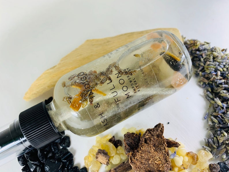 Full Moon Ritual Mist Moon Water Spray Energy Cleansing - Etsy