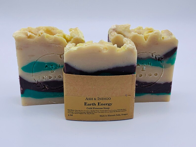 Earth Energy Cold Process Soap Handmade Soap Natural Soap - Etsy