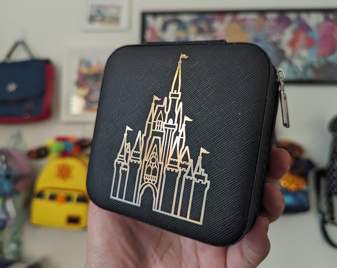 Magical Castle | Disney Castle Inspired Travel Jewelry Case | Jewelry ...