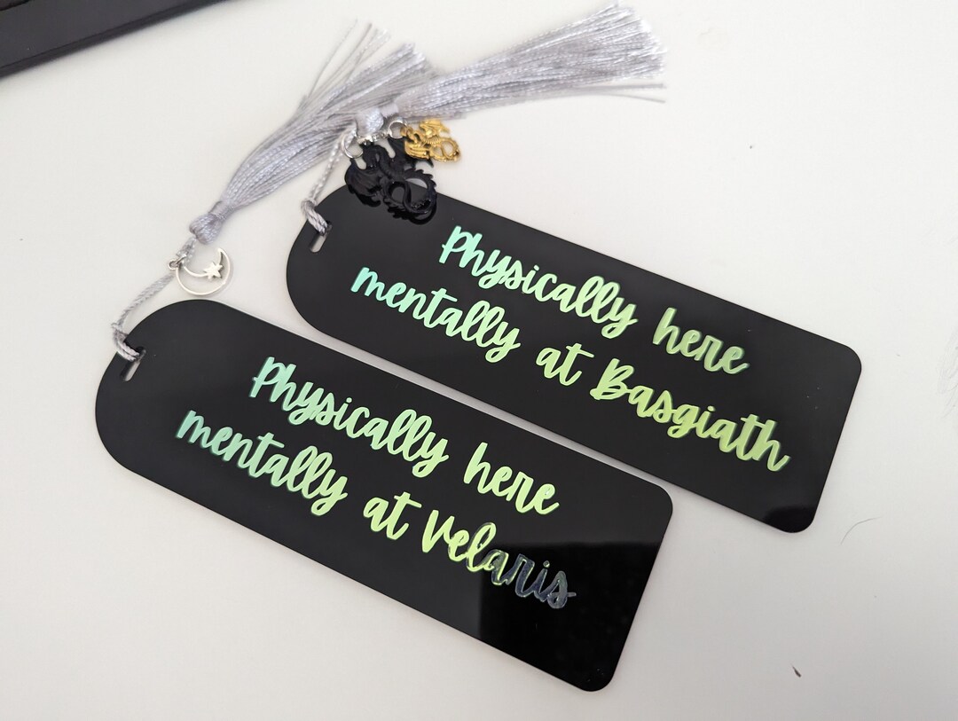 Physically Here Series Bookmarks ACOTAR Bookmark Fourth - Etsy