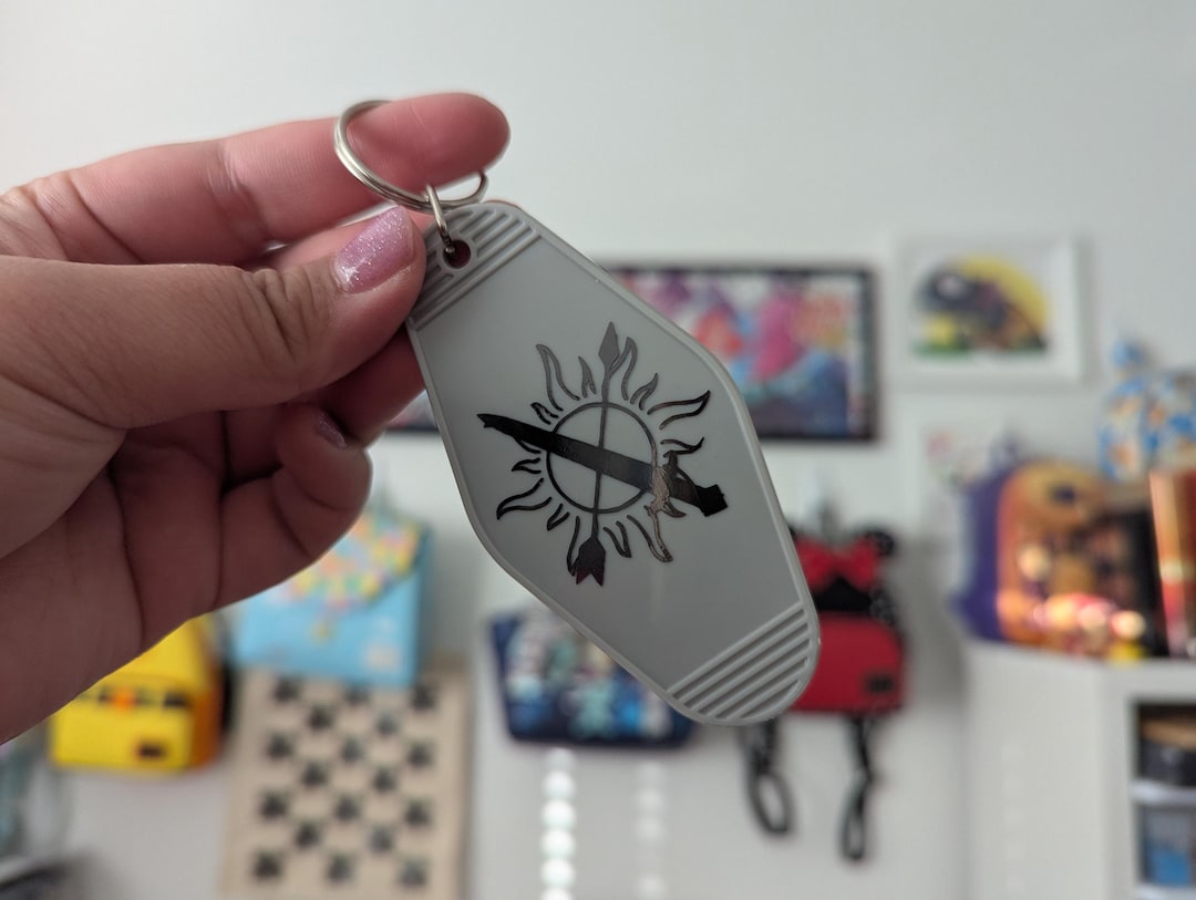 From Blood and Ash | Blood and Ash Inspired Retro Motel Keychain, Motel ...