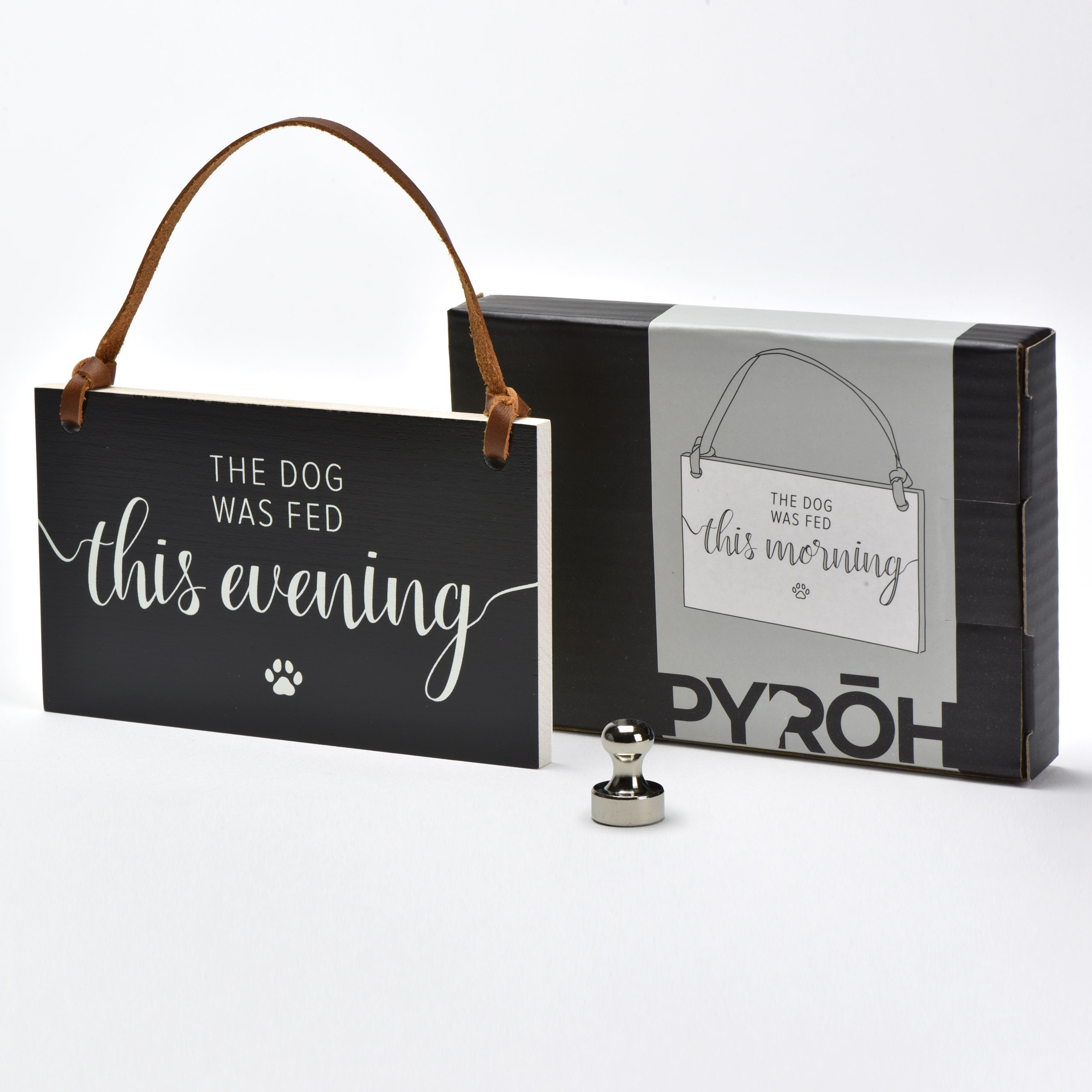 Cute Little Dog Fed Sign Dog Feeding Tracker Did You Feed - Etsy