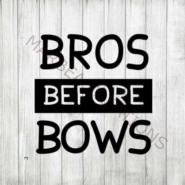Bows Before Bros - Etsy