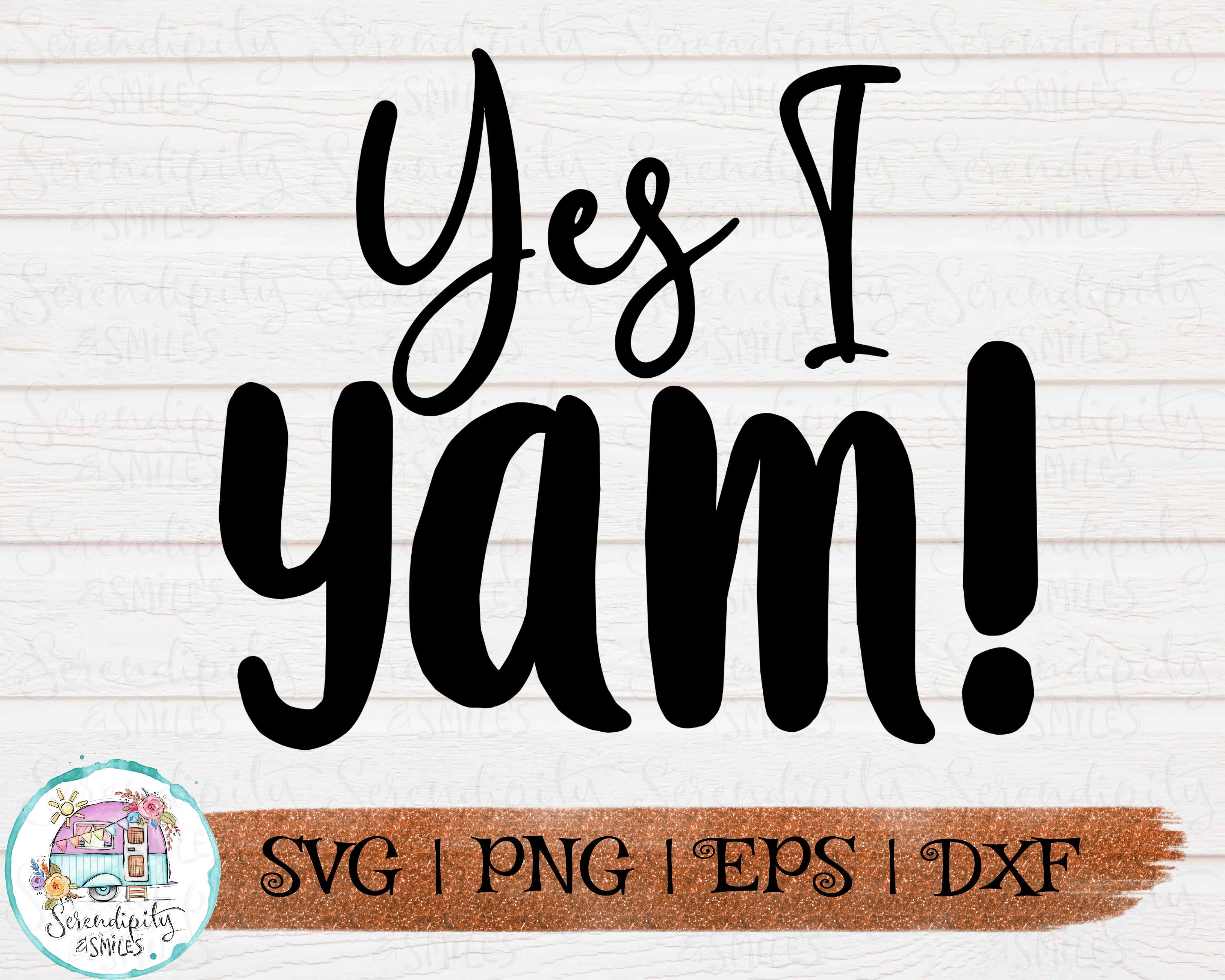 She's My Little Sweet Potato Yes I Yam svg-png-dfx-eps | Etsy