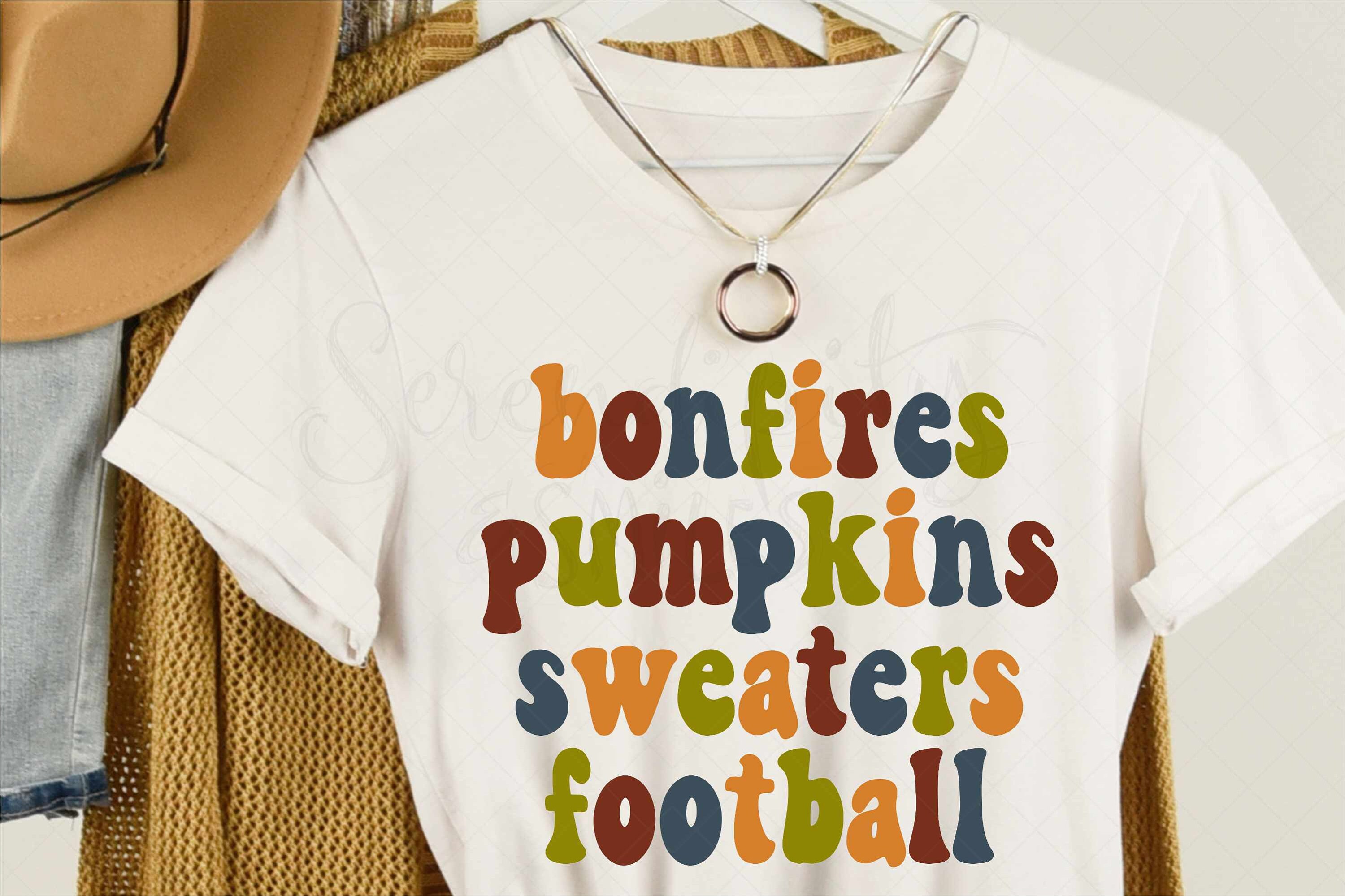 Retro Fall Favorite Things Svg-png-dfx-eps Files for - Etsy