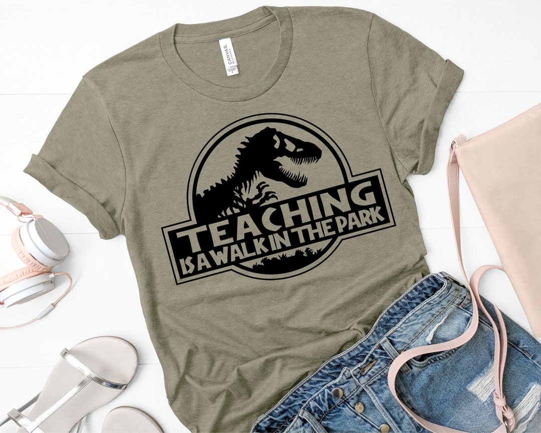 Teaching is A Walk in the Park - Welded Teeth - Hollow Text- Svg-png ...