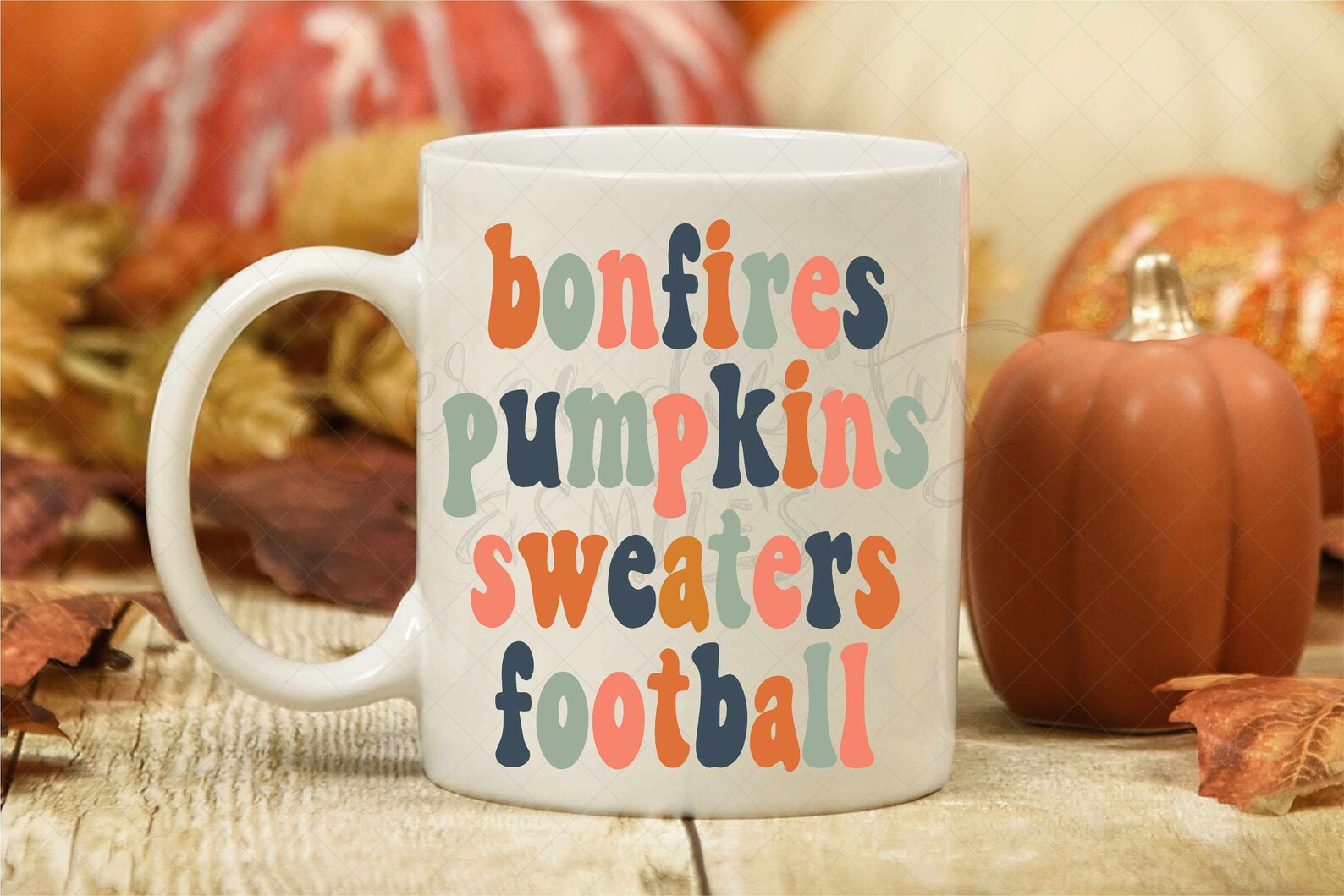 Retro Fall Favorite Things Svg-png-dfx-eps Files for - Etsy