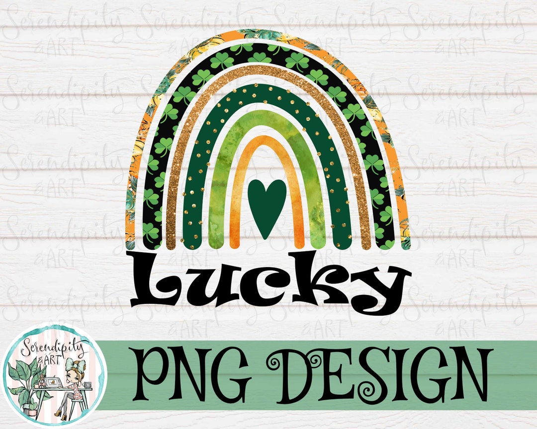 St. Patrick's - Boho Rainbow - PNG - Sublimation - Digital Download ...