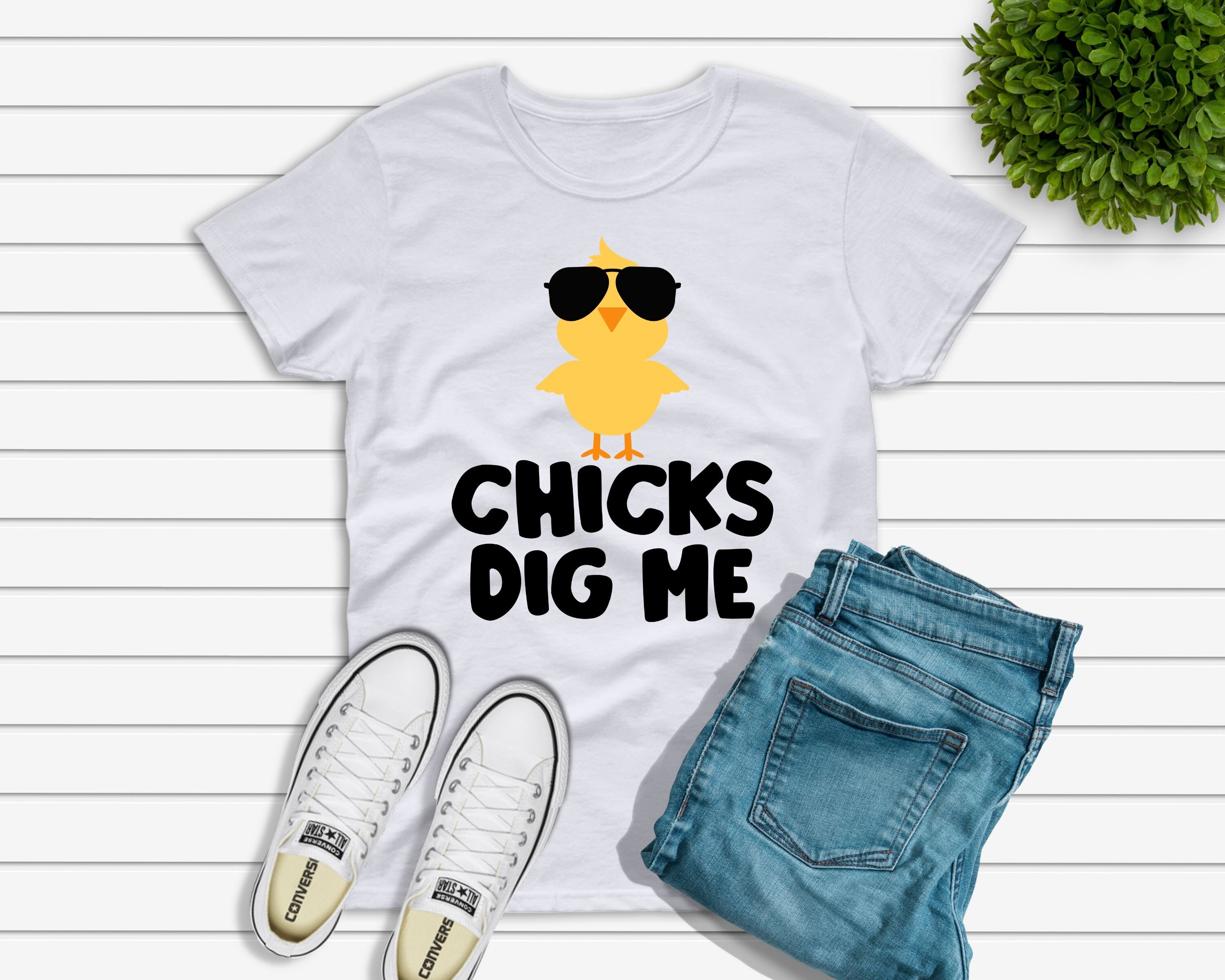 Chicks Dig Me Svg Png Dfx Eps Files for Cutting | Etsy