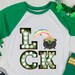 LUCK Rainbow Pot of Gold PNG Sublimation St. Patrick's Day Shamrock ...