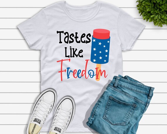 Tastes Like Freedom Svg Png Dfx Eps Files for Cutting | Etsy