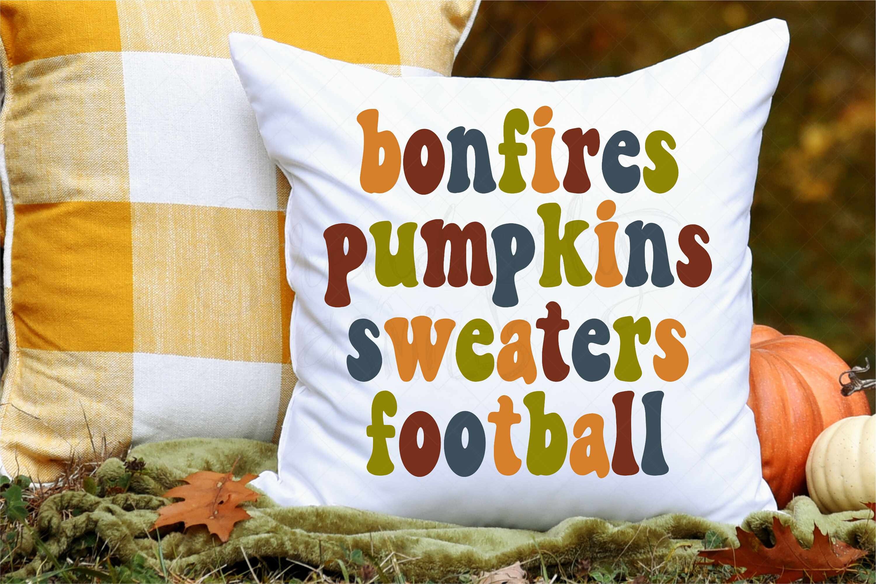 Retro Fall Favorite Things Svg-png-dfx-eps Files for | Etsy