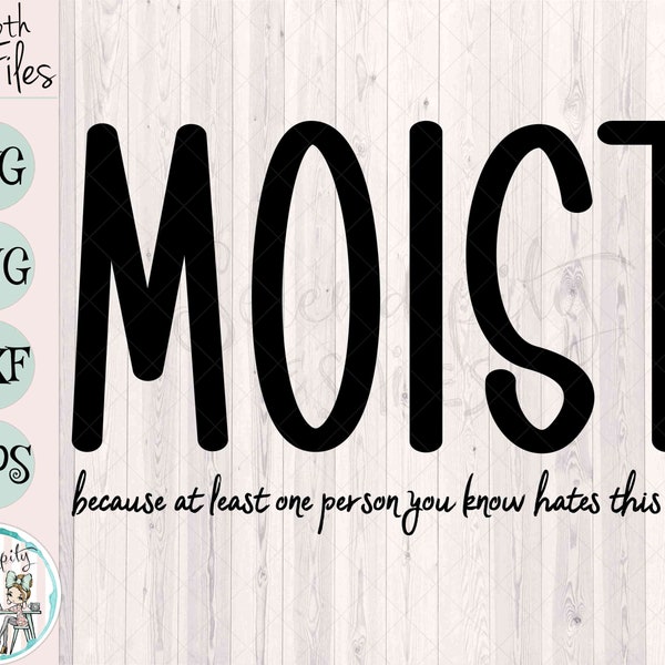 Moist Svg - Etsy Australia