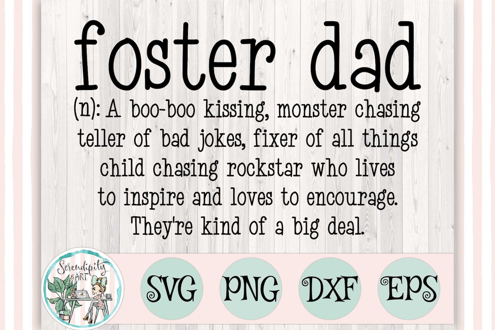 Foster Dad Definition Svg Png Dfx Eps Files for - Etsy