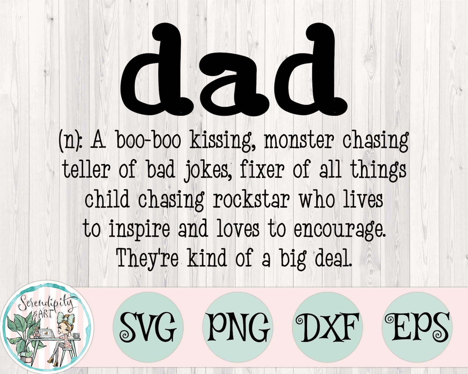 Dad Definition - Svg - Png - Dfx - Eps Files for Cutting Machines ...