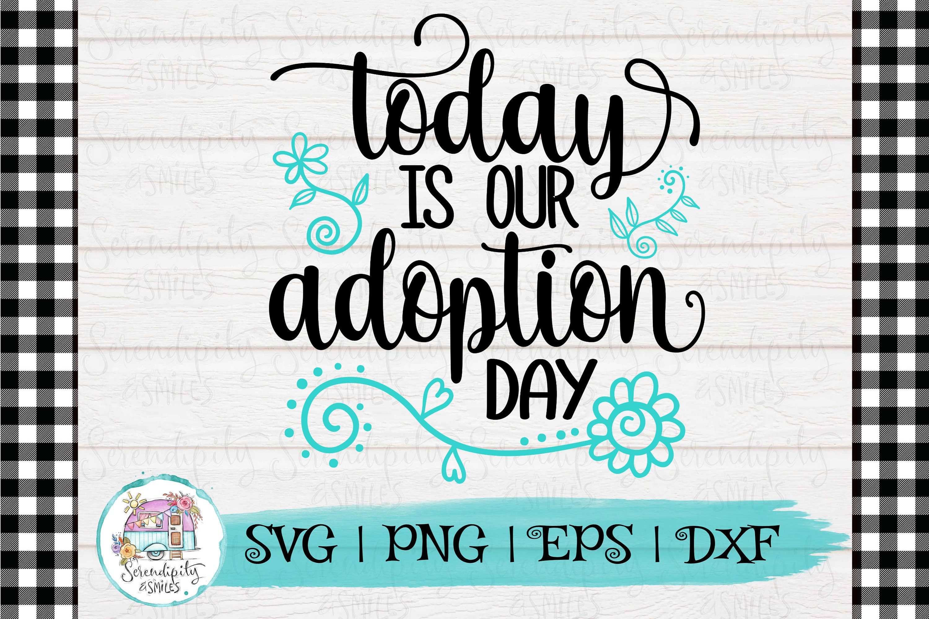 Today is OUR Adoption Day Svg Png Dfx Eps Files for - Etsy
