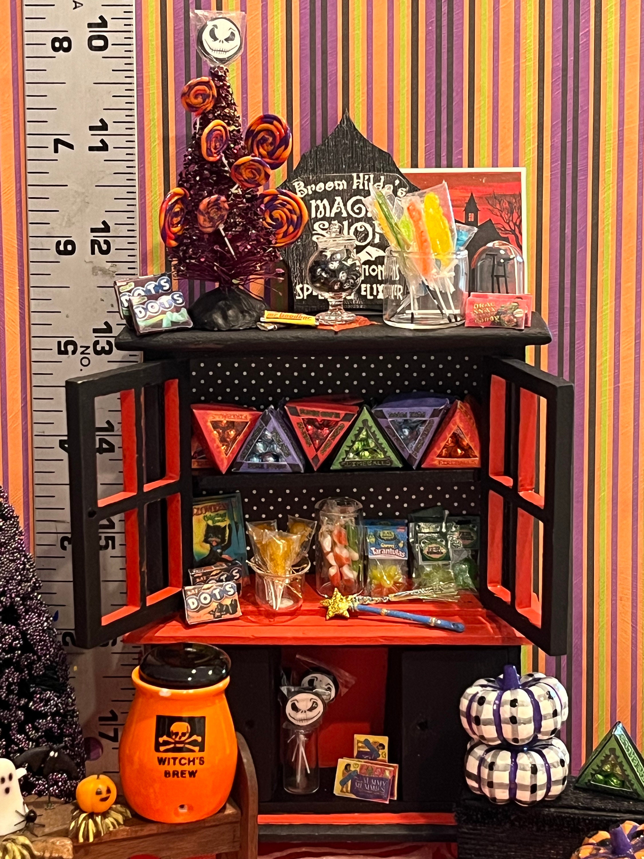 1:12 Creepshow Treats Bonbon Boxes Puke Puffs, Blood Drops Slimeballs ...