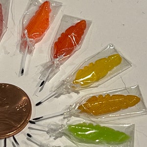 1:12 Sugar Quills Lollipops Dollhouse Miniature for Halloween Witch ...
