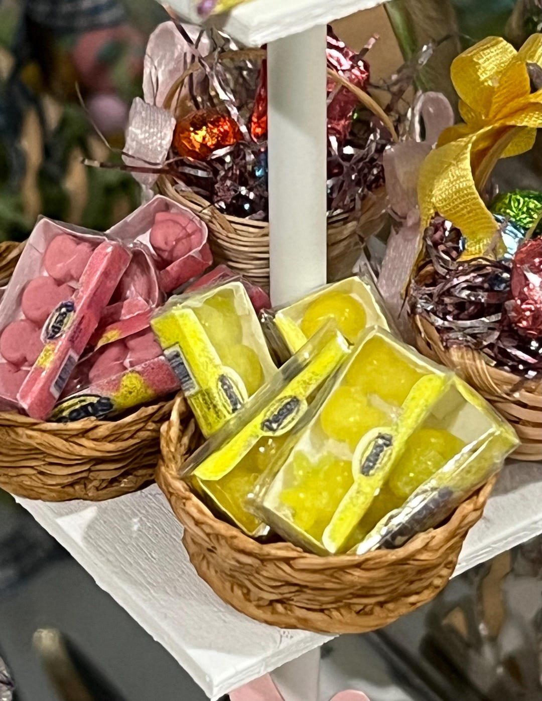 1:12 Easter Peeps Marshmallow Candy Box Dollhouse Miniature for Shop ...