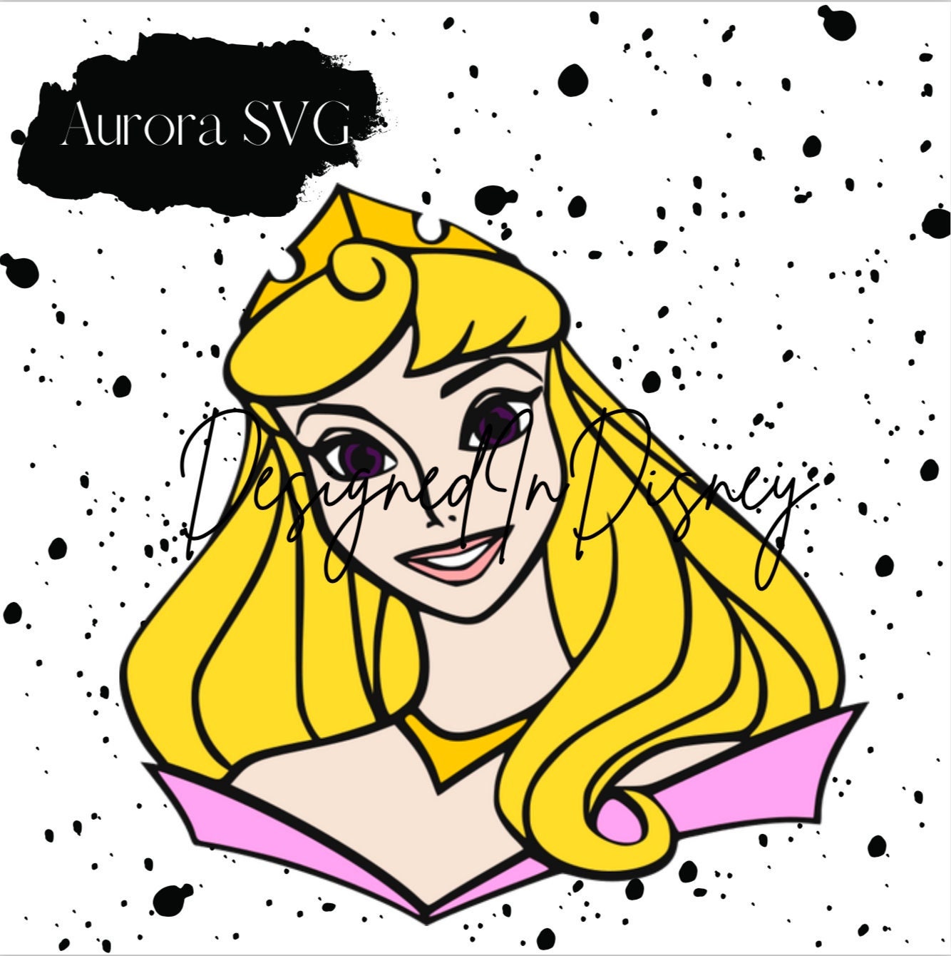 Drawing & Illustration Art & Collectibles Aurora Head SVG etna.com.pe