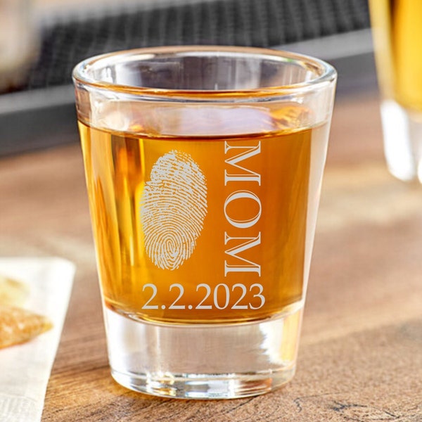 Etched Shot Glass - Etsy
