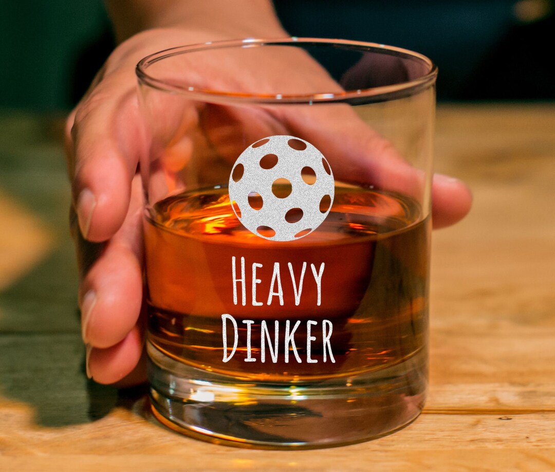 Pickleball Whiskey Glass - Day Dinking - Pickleball Gift Ideas - Great ...