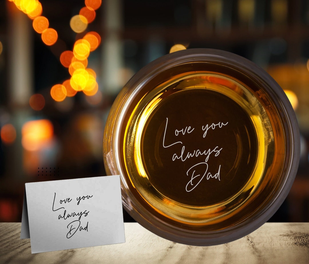 Personalized Rocks Glass - Handwriting on Glass - Secret Message Glass ...