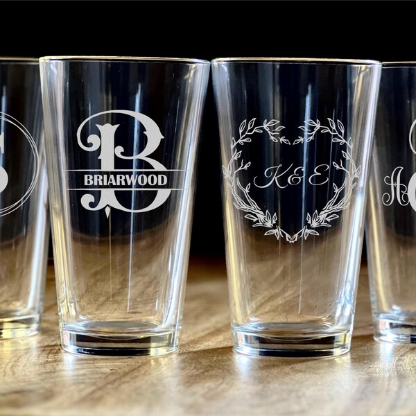 Personalized Glass - Etsy