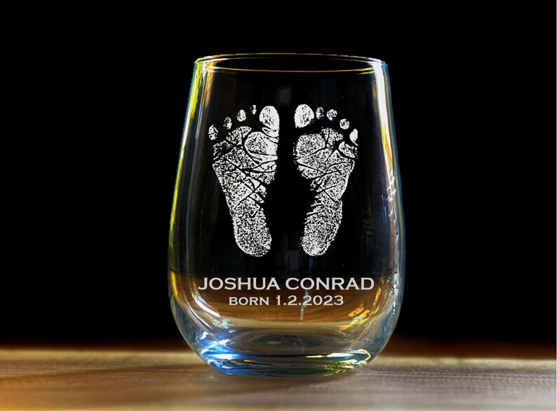 Baby Keepsake Child Handprints Engraved Baby Handprints - Etsy
