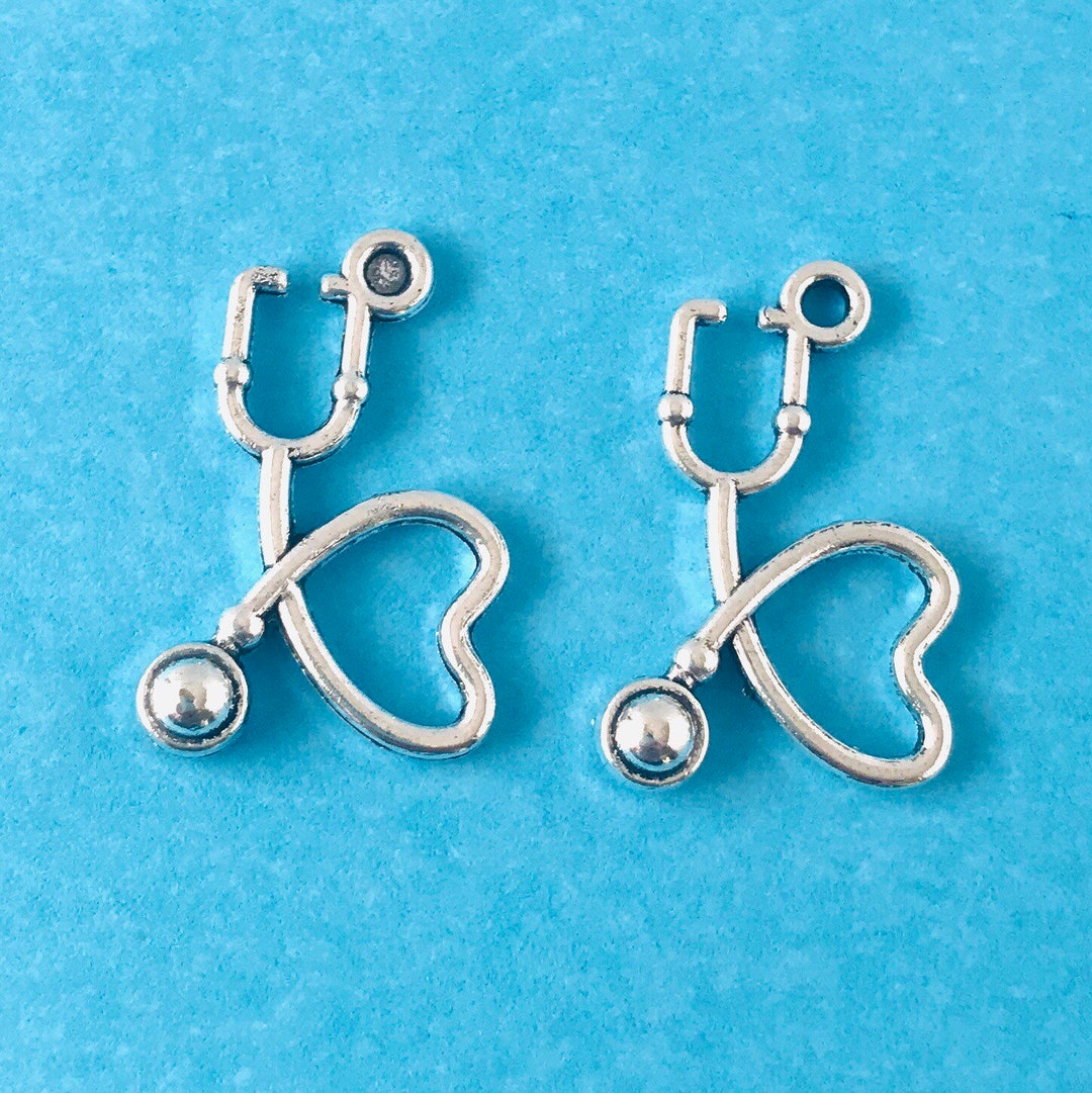 Stethoscope Charm,nurse Charms,medical Doctor Charms - Etsy