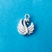 1,10,20 Silver Swan Charms-swan Pendant-bird Charms - Etsy