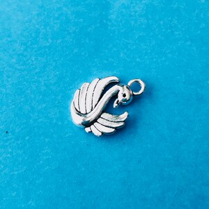 1,10,20 Silver Swan Charms-swan Pendant-bird Charms - Etsy