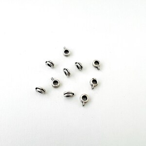 10 Bail Beads With Loop for Jewelry Making - Etsy
