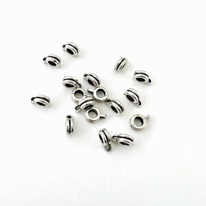 10 Bail Beads With Loop for Jewelry Making - Etsy