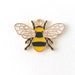 Bee Charms, Bulk Enamel Bee Pendant in Gold and Silver Tone - Etsy