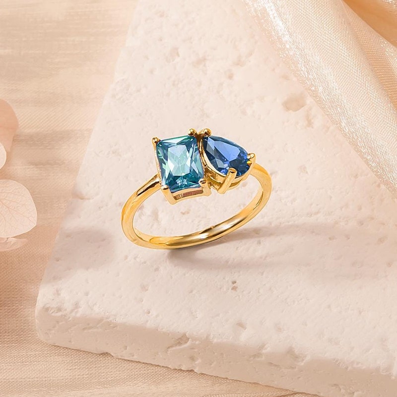 Toi Et Moi Ring - Etsy