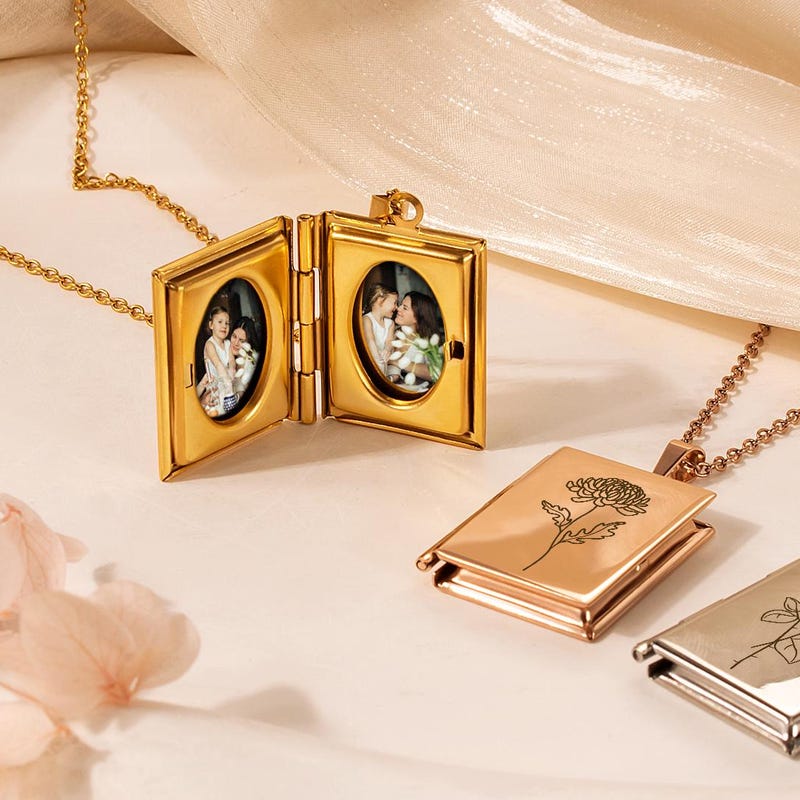 Book Locket - Etsy