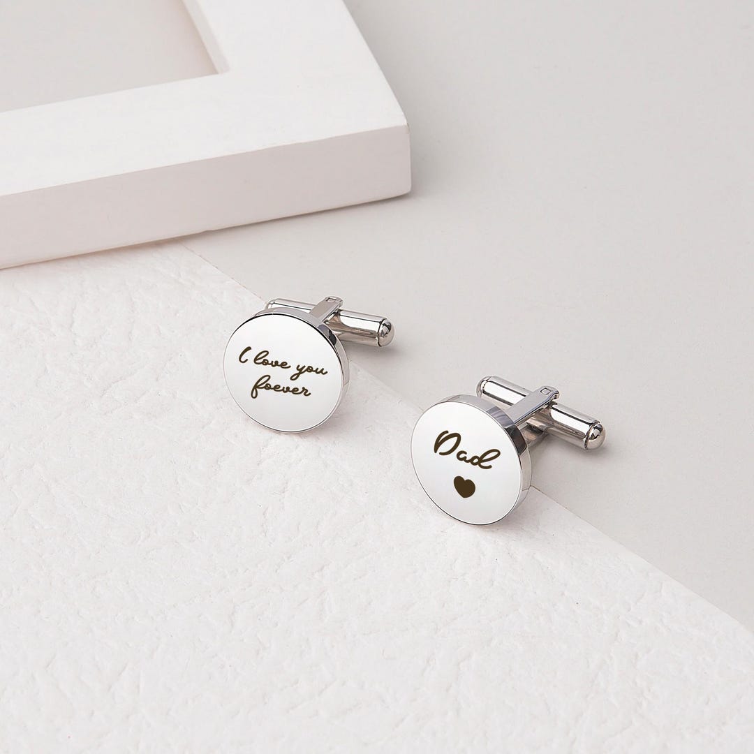 Personalized Father of the Groom Cufflinks - Father of the Groom Gift ...
