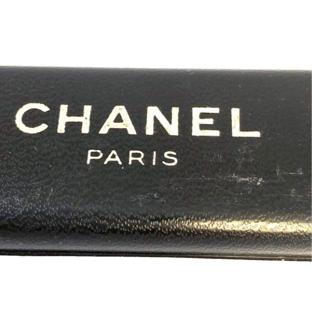 Vintage Chanel Paris Gold Cigarette Lighter Ruler Staff Atelier Staff ...