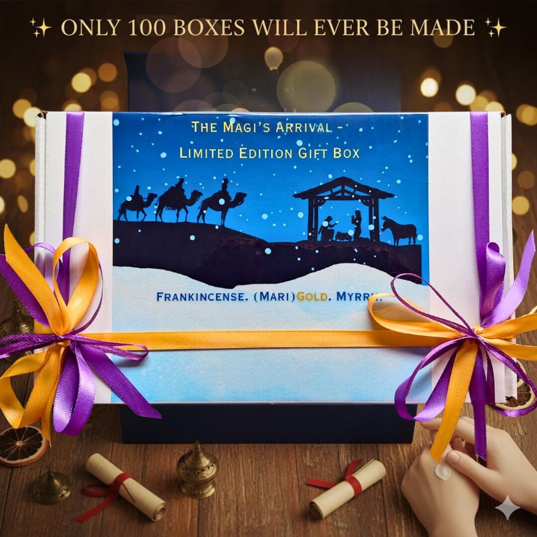 Magi's Arrival Limited Edition Christmas Gift Box - Aromatherapy Set - Etsy